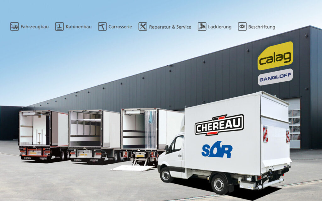 Calag neu mit Schweizer Gesamtvertretung von CHEREAU und SOR