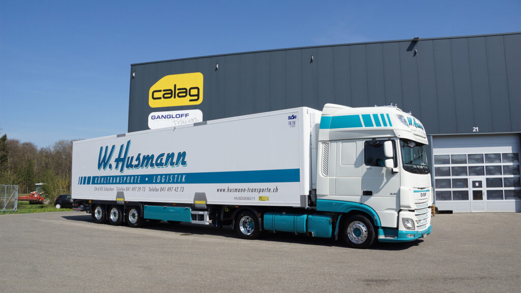 Calag liefert SOR Kühlsattelanhänger für W.Husmann GmbH