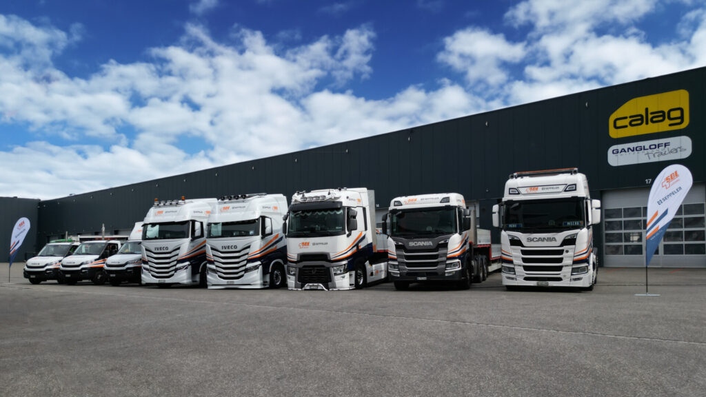 Flottenbeschriftung für die SDL - Calag Beschriftung